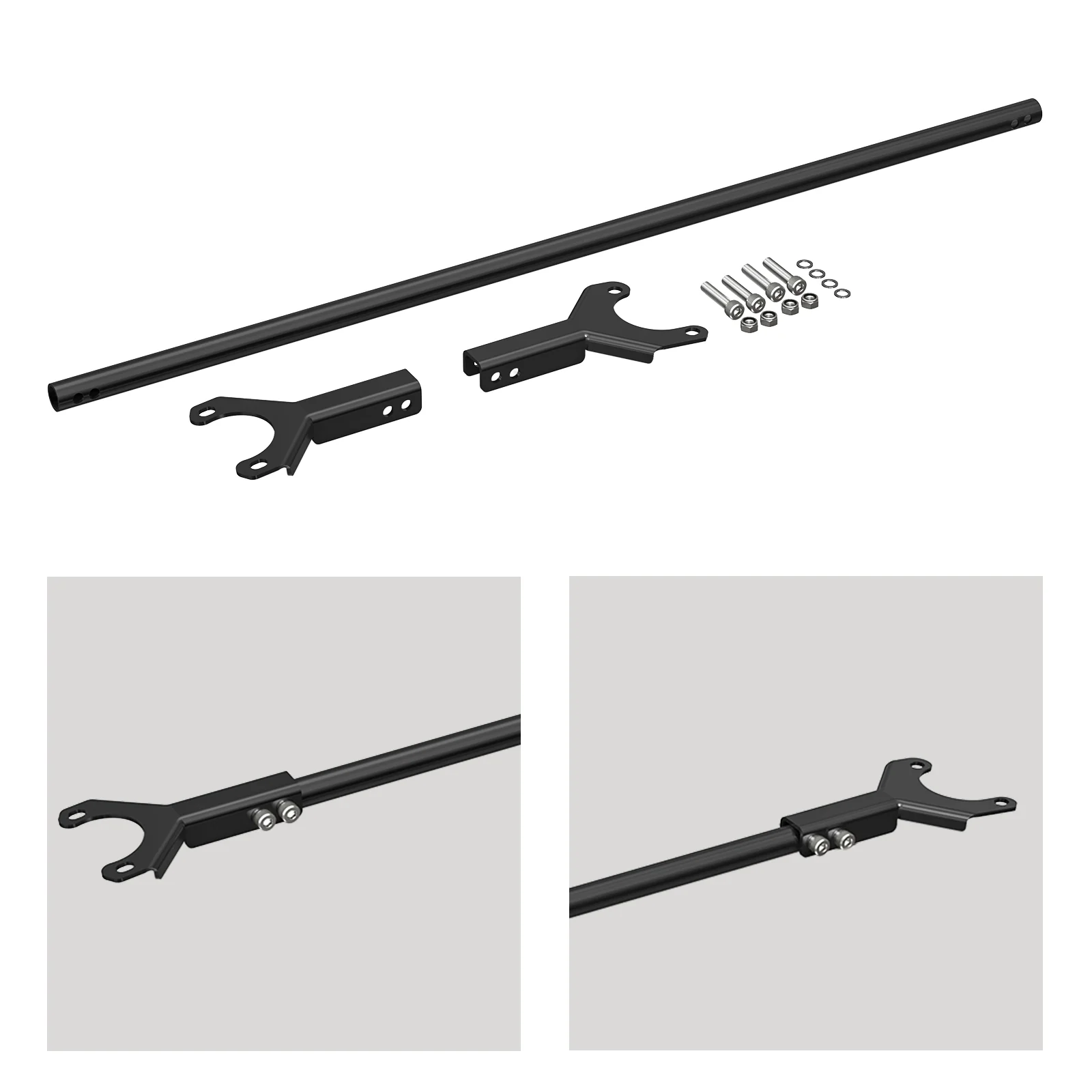 Reinforced rear tow bar for BMW E46 - MaCote.fr